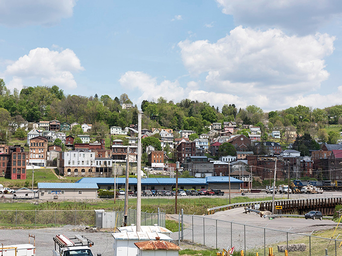 Grafton's hillside homes cascade down to the valley floor, creating a postcard-worthy panorama that rivals views costing millions in coastal cities.