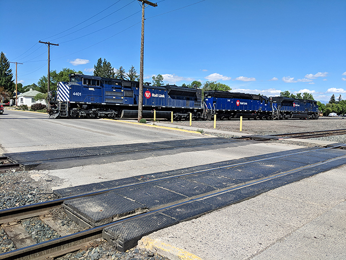 Montana Rail Link's blue locomotives remind us that Livingston's railroad heritage isn't just history&mdash;it's still rolling through town.