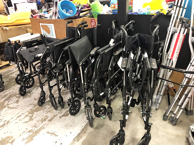 Wheelchairs and mobility aids proving that essential equipment doesn't have to come with an astronomical price tag attached.