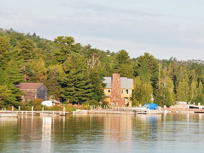 The waterfront homes of Copper Harbor enjoy million-dollar views of Lake Superior that no camera can truly capture.