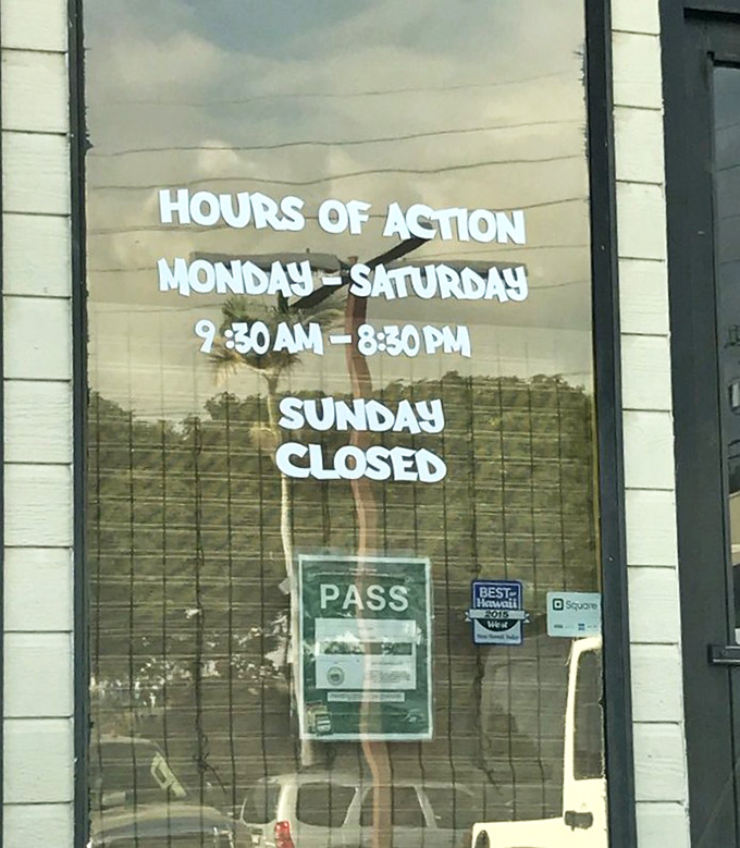 "Hours of Action" is right&mdash;this isn't just dining, it's a flavor adventure. Closed Sundays because even culinary superheroes need a day off.