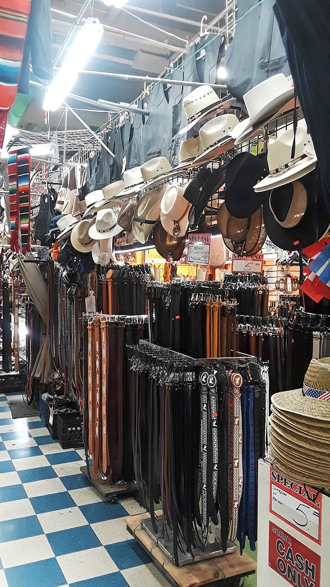 Cowboy hat heaven where urban cowboys and authentic ranchers alike find their perfect crown, no rodeo experience required.