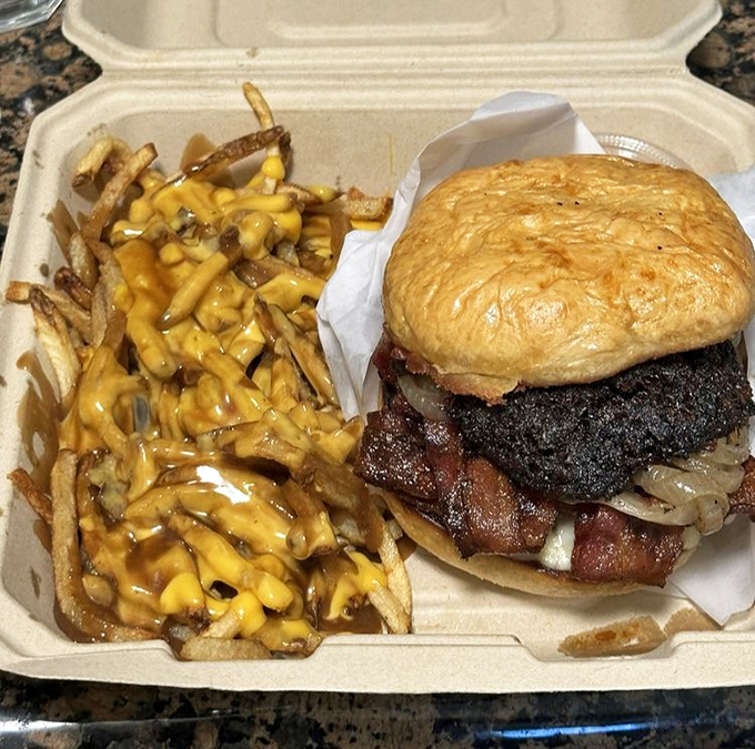 The "Death By Bacon" burger doesn't just come with bacon&mdash;it's practically wearing a bacon suit to a bacon convention. Worth every cardiac moment.