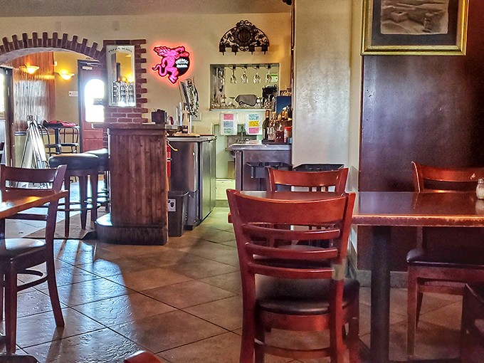 The dining room whispers of countless celebrations, first dates, and "just because it's Tuesday" dinners.