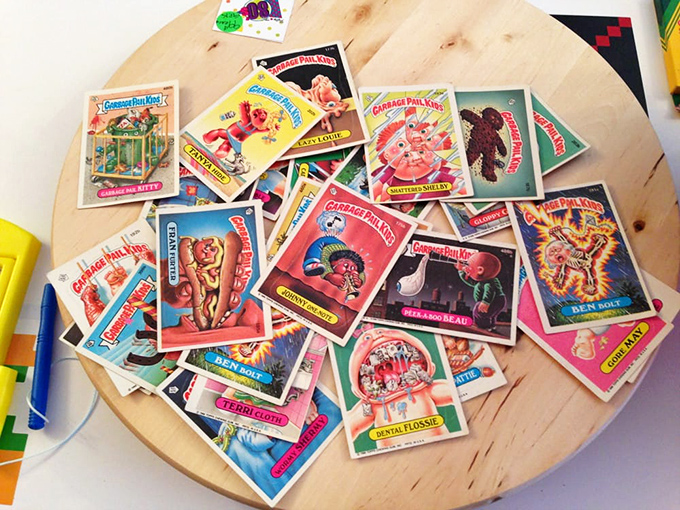 Garbage Pail Kids cards&mdash;where childhood innocence met gross-out humor. Parents hated them, which only made us love them more.