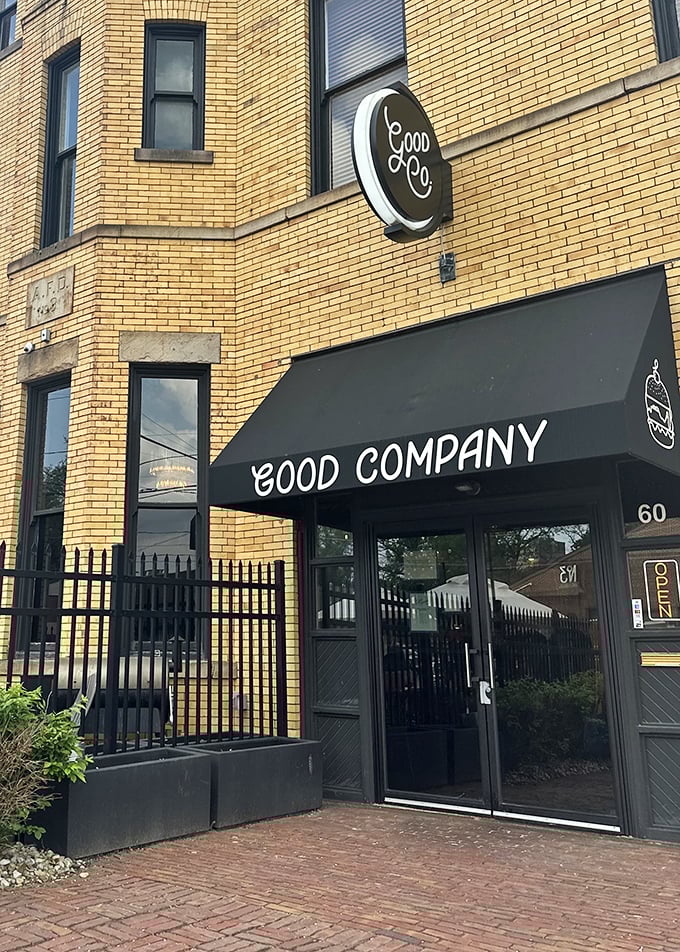 Good Company's inviting storefront promises exactly what its name suggests&mdash;plus food that makes your taste buds feel equally welcome.