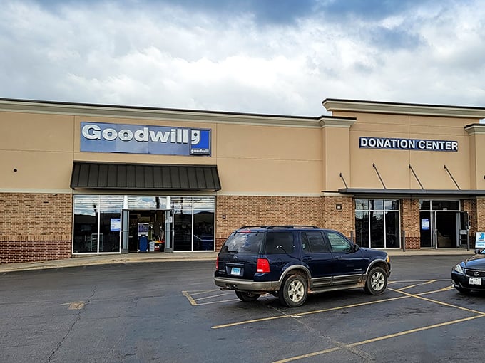 The Goodwill store represents small-town sustainability at its finest&mdash;one person's decluttering mission becomes another's treasure hunt on a Saturday afternoon.