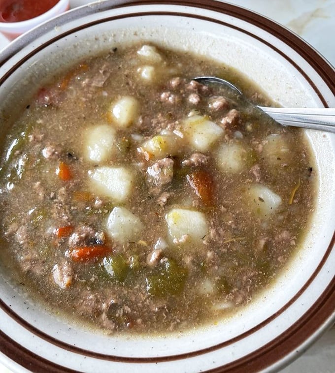 Green chile stew&mdash;New Mexico's liquid gold. Those tender chunks of potato and meat swimming in savory broth could make even the most stoic diner weep with joy.