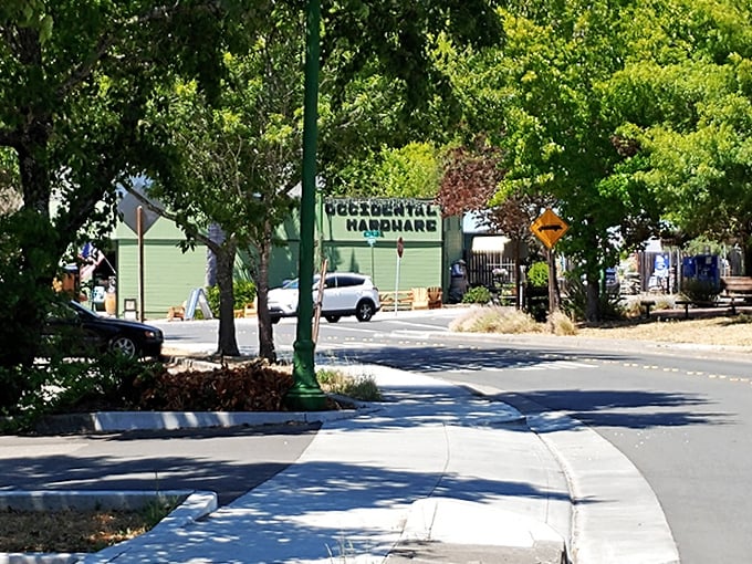 Only in Occidental can you find a hardware store that feels like it belongs in a Rockwell painting, complete with small-town charm.