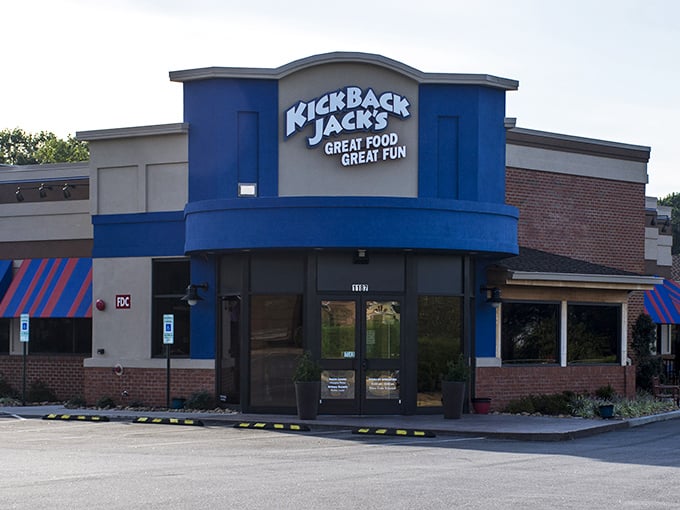 Kickback Jack's promises exactly what its name suggests&mdash;a place where casual dining meets the comfortable vibe of your buddy's backyard barbecue.