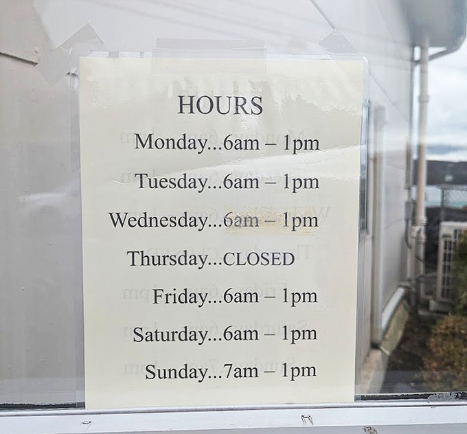 Mom's Kitchen keeps banker's hours &ndash; early to rise, early to close. The sign might as well read: "Early birds get the pancakes."