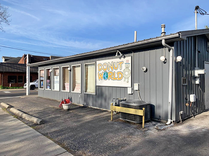 The building may be simple, but what happens inside is anything but &ndash; this is where donut dreams come true.