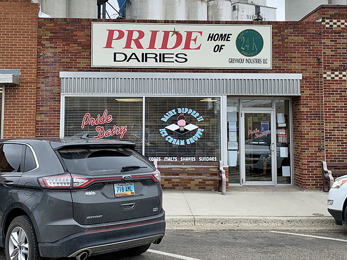 Pride Dairy&mdash;where ice cream isn't just a summer treat but a year-round necessity. Even at -20&deg;F, North Dakotans will brave the cold for these scoops.