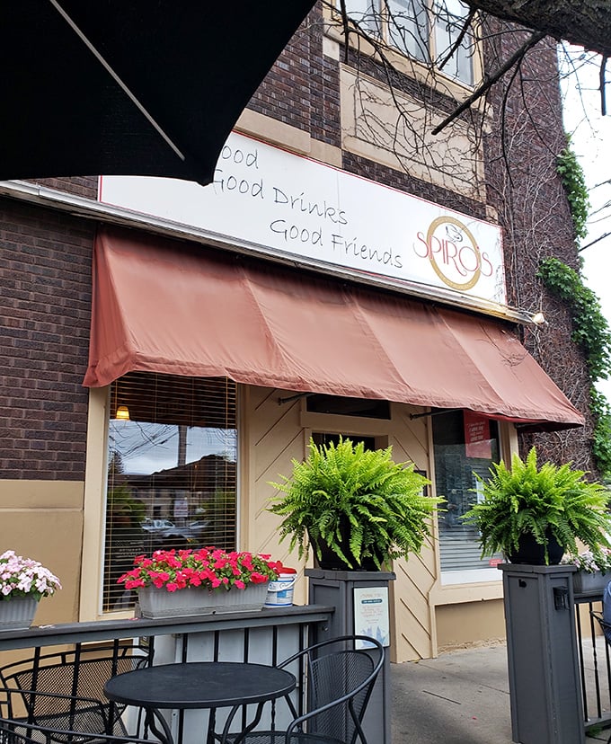 "Good Food, Good Drinks, Good Friends" isn't just a slogan at Spiro's—it's the business model. Simple, honest food served in portions that ensure you won't leave hungry.