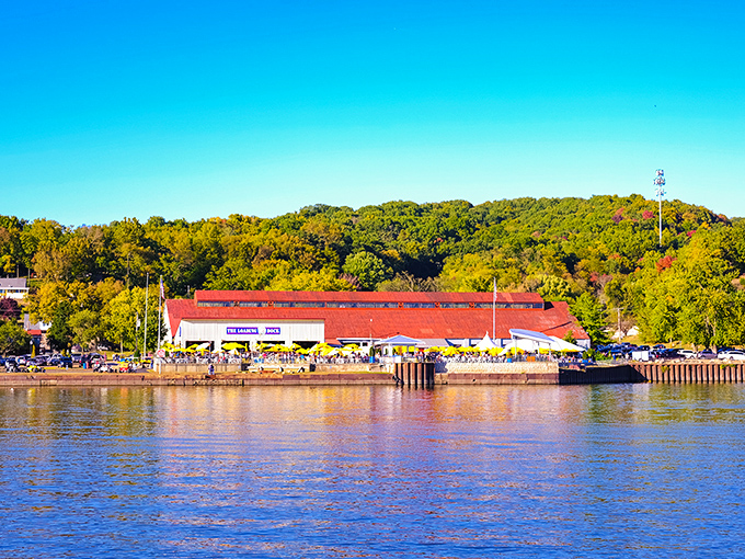 The Loading Dock isn't just a restaurant&mdash;it's Grafton's living room. This riverside gathering spot serves up sunset views that rival the food.