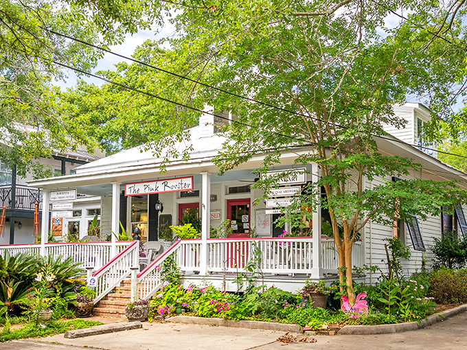 The Pink Rooster isn't just a charming cottage shop—it's what happens when Southern hospitality decides to go into retail therapy.