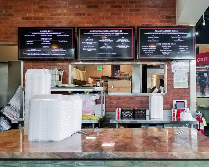 Where the magic happens. Those digital menu boards might be modern, but the recipes taste like they've been perfected over generations.