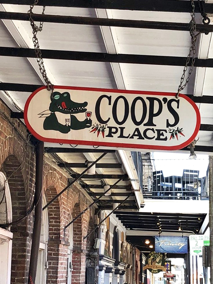 That alligator on the sign isn't just cute&mdash;he's your spirit guide to some of the most authentic Creole cuisine in the French Quarter.