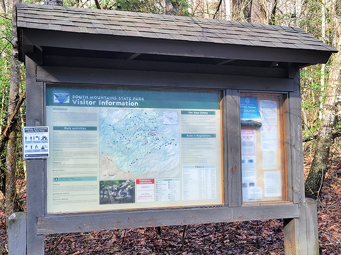 The park map &ndash; your treasure chart to adventures that don't require WiFi, batteries, or software updates to enjoy.