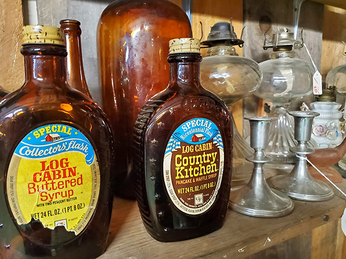 Nostalgic syrup bottles that grandparents will recognize instantly. Log Cabin's vintage packaging reminds us that breakfast has always been worth celebrating.