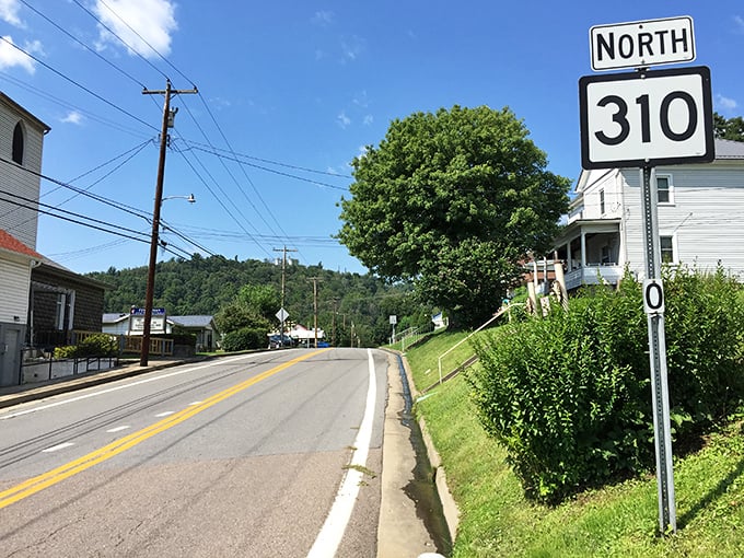 Route 310 winds through the gentle hills surrounding Grafton, where the commute comes with scenery that city dwellers pay premium prices to visit on weekends.