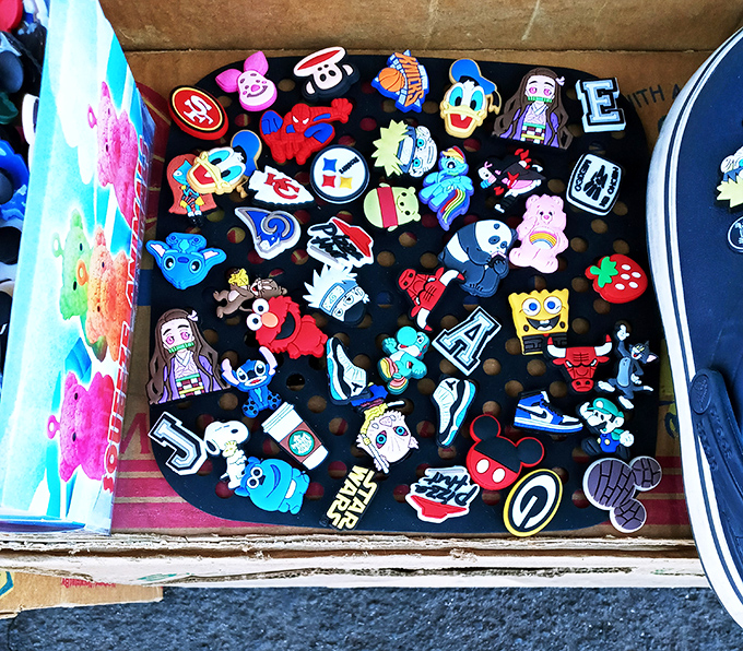 Pop culture pinned to perfection&mdash;from SpongeBob to Star Wars, these tiny treasures transform ordinary shoes into conversation starters.