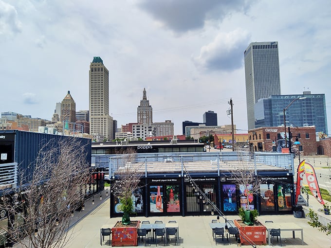 Urban containers reimagined as hip hangouts, where millennials and boomers alike can agree that repurposing is the ultimate recycling victory.