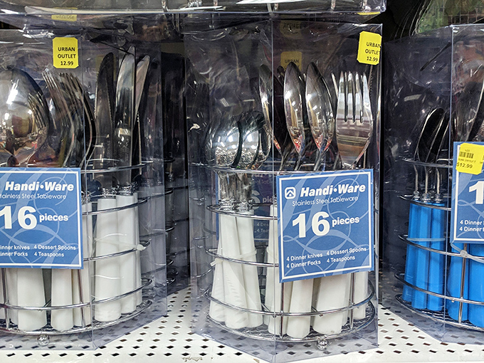 Stainless steel cutlery sets that promise to elevate your table setting from "takeout night" to "I might actually have my boss over for dinner" territory.