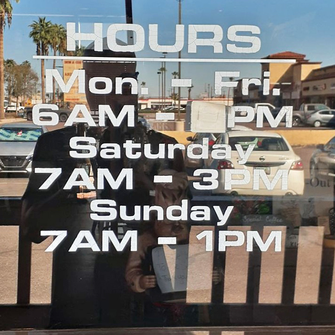Early bird hours that respect the sanctity of breakfast. When a place closes by early afternoon, you know they're serious about morning meals.