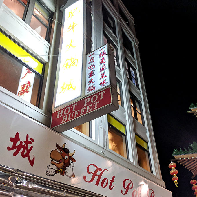 The cartoon bull mascot gives a thumbs up, as if to say, "Trust me, you're going to love this place." He knows what he's talking about.