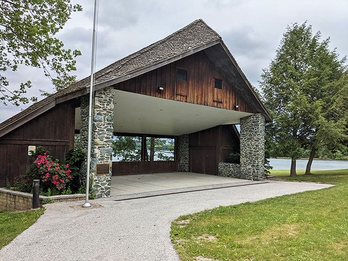 The visitor center's stone-and-wood design perfectly captures Pennsylvania's spirit – sturdy, welcoming, and not trying too hard to impress.