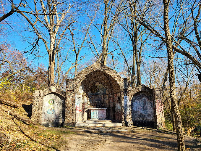Some ruins are just old stones. These are enchanted stones. Anderson Forest Preserve's hidden gem looks like it belongs in a fantasy novel.