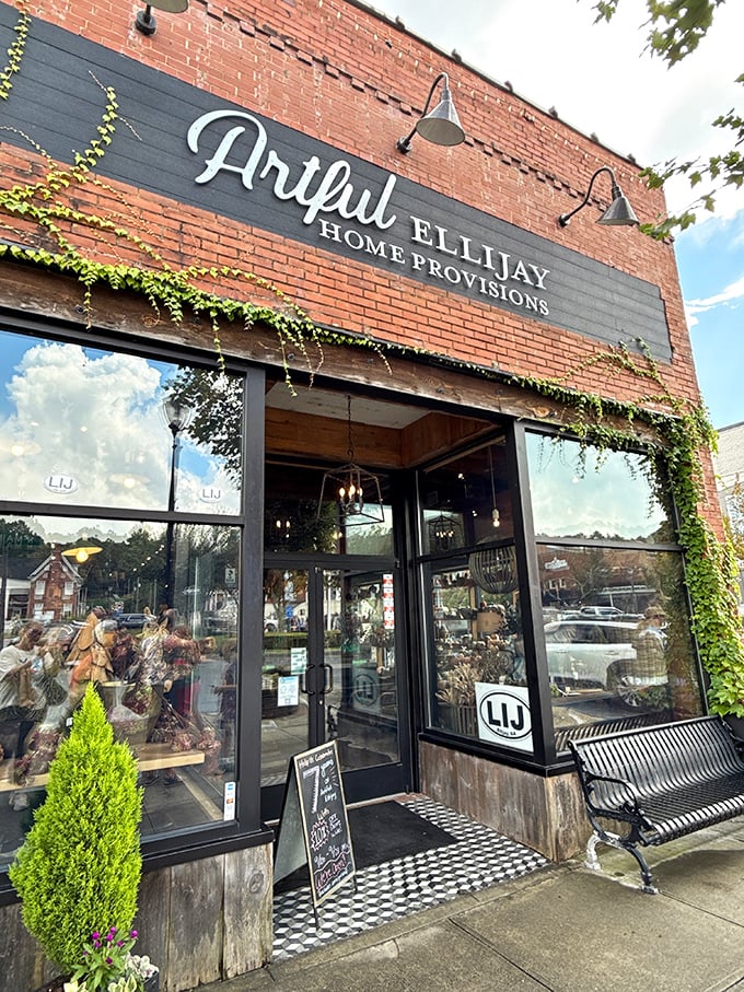 Artful Ellijay brings home décor and thoughtful gifts to downtown, making window shopping an actual destination worth your time.