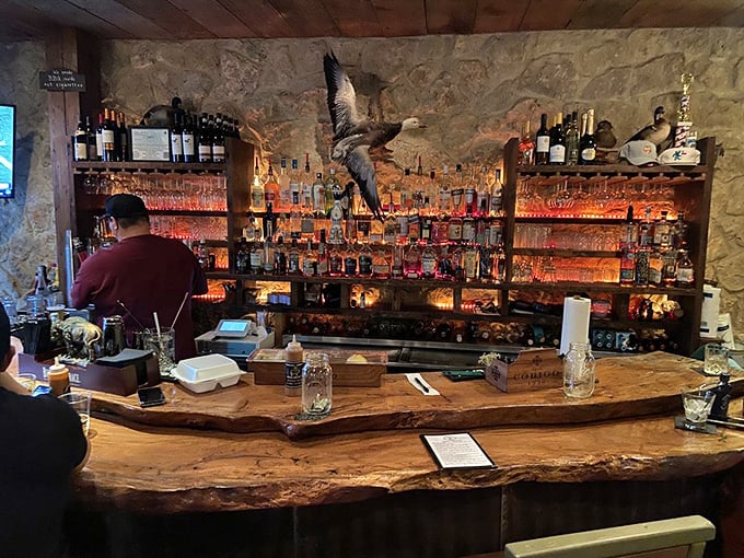 A bar that understands great barbecue deserves equally great libations. The perfect place to debate the finer points of smoke rings and sauce philosophy.