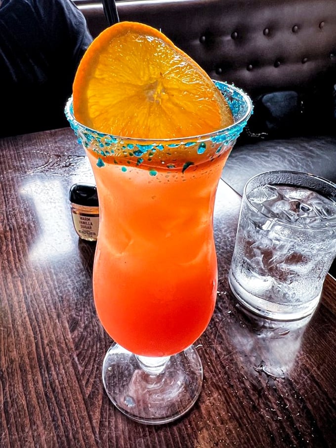 A blood orange margarita that doesn't whisper summer&mdash;it announces it with a megaphone and a slice of sunshine.