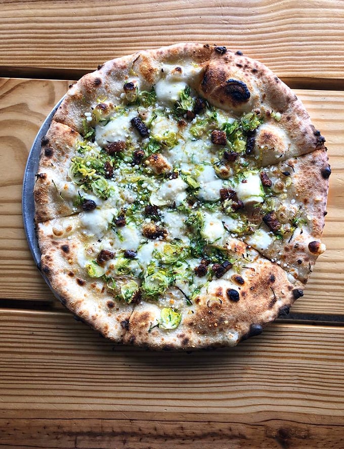 The Brussels Crowe pizza proves that the much-maligned vegetable of our childhood can be transformed into something worth fighting over.