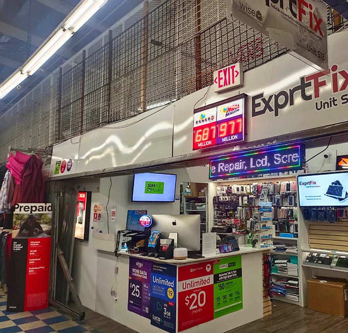 The tech repair hub where modern life's disasters get fixed. Cracked screens and digital emergencies find salvation here.