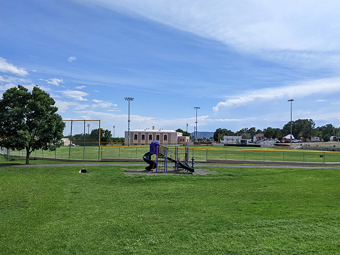 Legion Park offers simple pleasures that expensive resorts try to replicate. Green grass, blue skies, and playground equipment&mdash;childhood joys that remain refreshingly affordable.