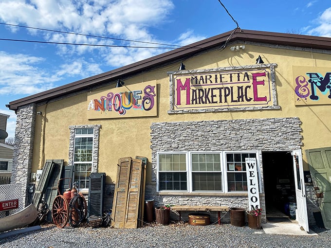 Marietta Marketplace embodies the town's resourceful spirit&mdash;a place where yesterday's treasures become tomorrow's conversation pieces in someone's living room.
