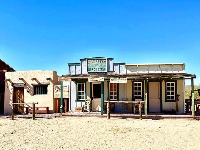 The Mercantile&mdash;where "one-stop shopping" meant flour, bullets, and candy all under one roof. Amazon Prime would have seemed like witchcraft.