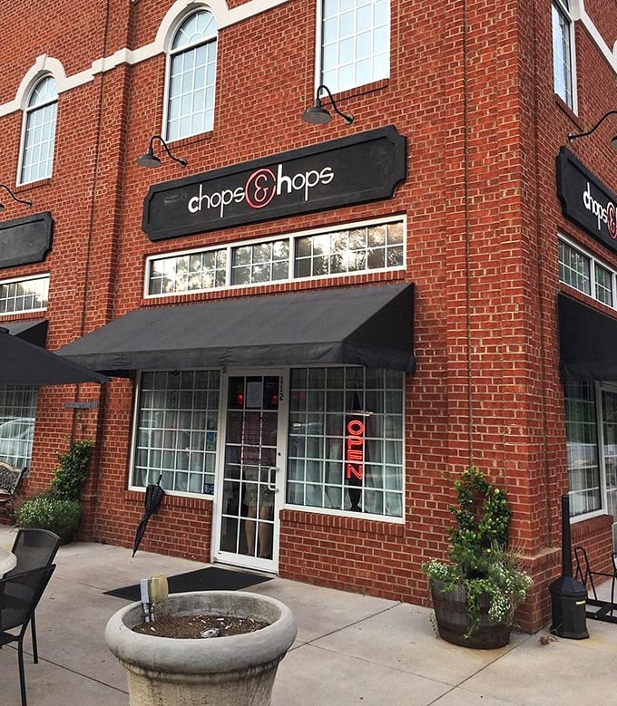The corner entrance with its distinctive signage has become a landmark for food lovers throughout Georgia&mdash;a brick-and-mortar promise of good things to come.