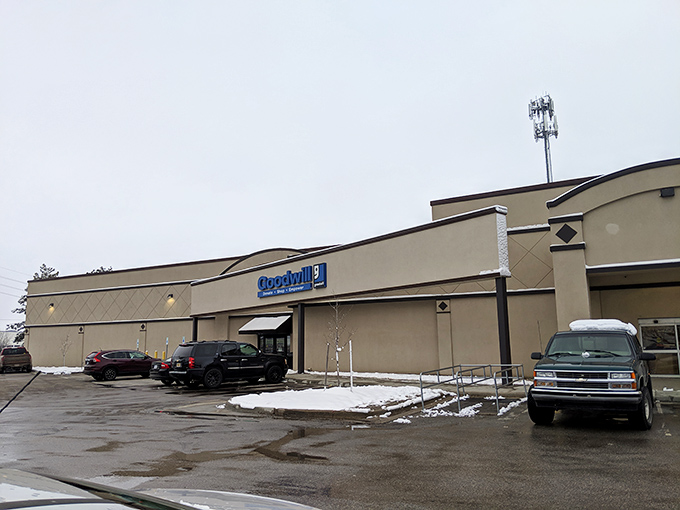 Even on snowy days, the parking lot fills with dedicated bargain seekers&mdash;proof that thrift shopping is a year-round Kansas sport.