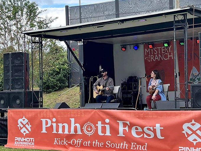 Pinhoti Fest brings live music and community celebration together, reminding everyone that entertainment doesn't require a streaming subscription or WiFi connection.