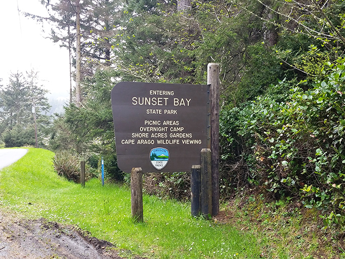 Welcome signs that promise picnic areas, overnight camping, and views that'll make your relatives jealous.