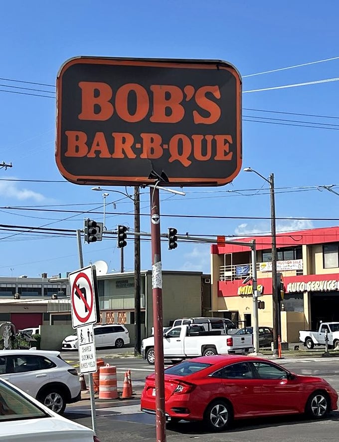 The roadside sign that's guided hungry travelers for generations. Like a lighthouse for your stomach in a sea of chain restaurants.