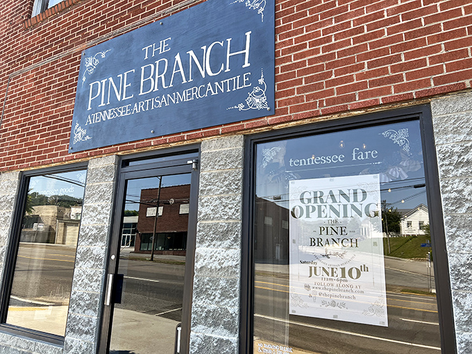 The Pine Branch brings artisan mercantile shopping to LaFollette's brick-lined streets &ndash; proof that "boutique" doesn't have to mean "budget-busting."