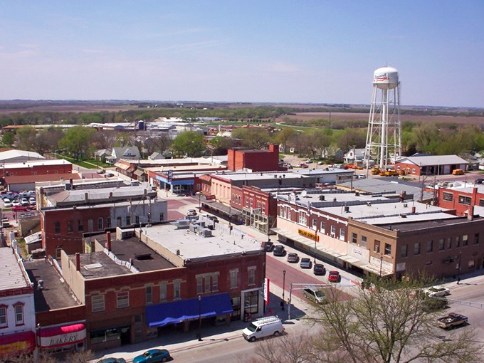 From above, Seward reveals itself as a perfect grid of possibility, where small-town living meets big-hearted community.
