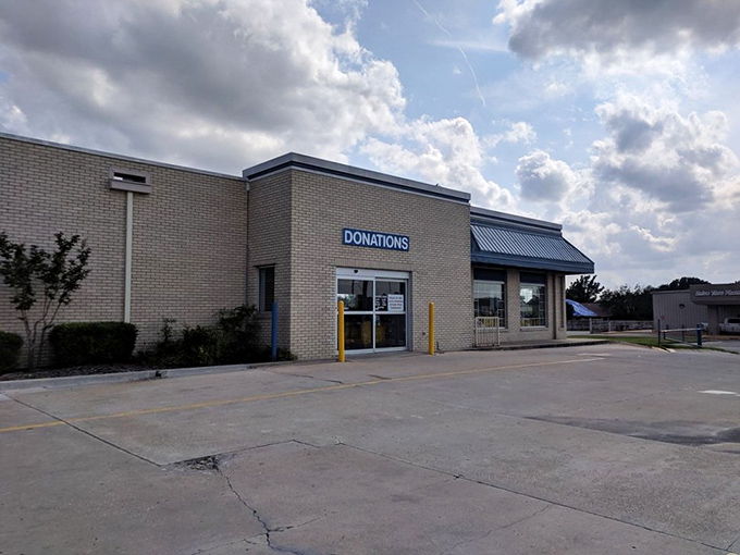 The donation drop-off completes the circle, keeping good stuff in circulation instead of landfills forever.