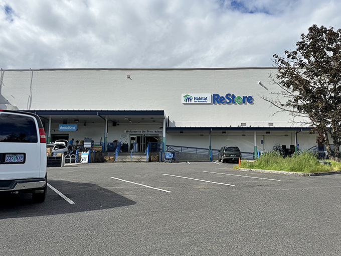 Rain or shine, the Portland ReStore welcomes treasure hunters and budget-conscious decorators alike. Your wallet's new best friend.