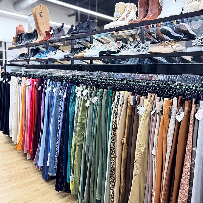 The rainbow of denim possibilities proves that pants shopping doesn't have to be the nightmare we've all come to expect.